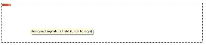 Node js PDF Sign Unsigned Signature Field